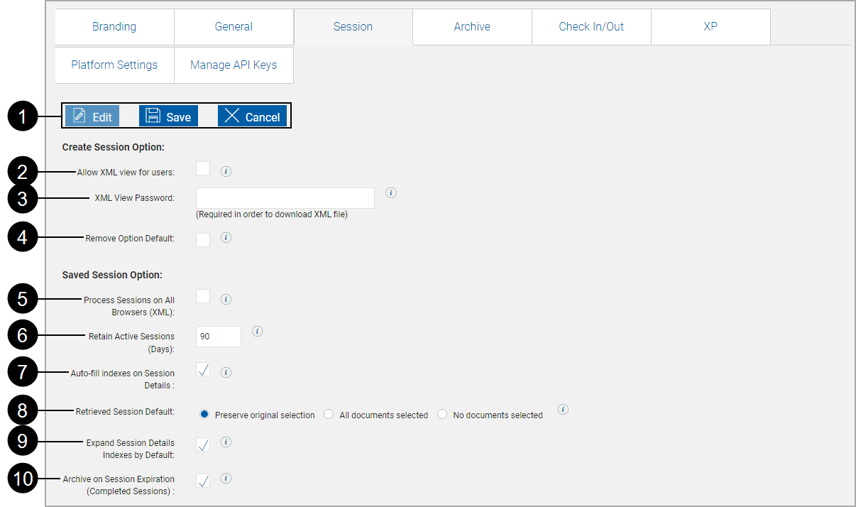 General Settings Xml